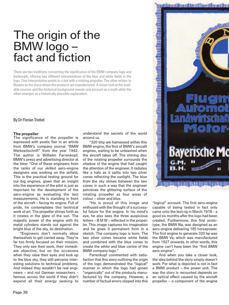 BMW Logo History | PDF | Bmw