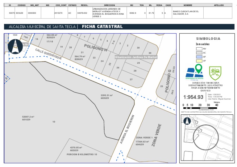 Ficha Catastral | PDF