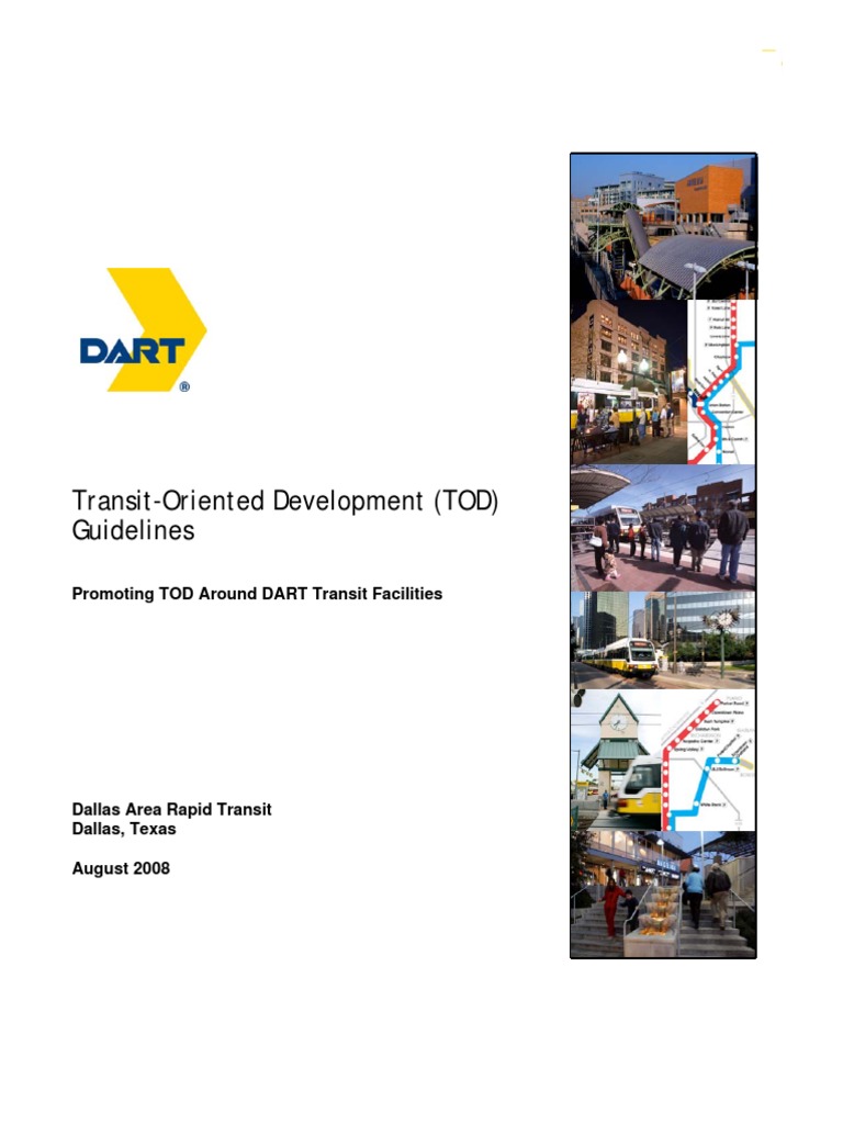 TOD Guidelines For DALLAS | PDF