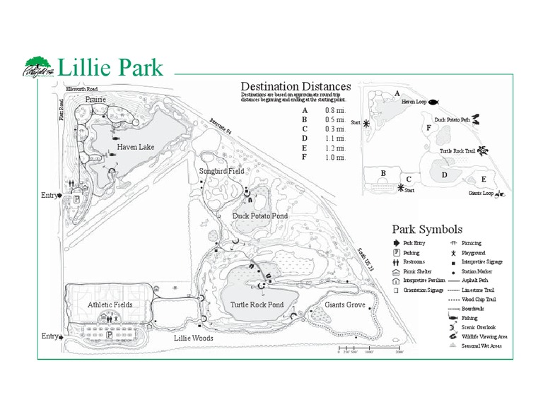 Lillie Park Trail and Amenities Guide | PDF | Trail | Parks