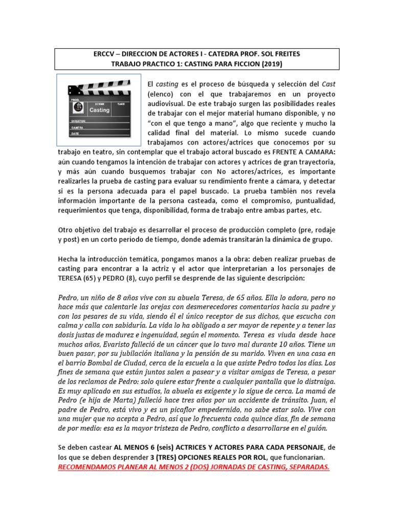 TP Casting 2019 | PDF