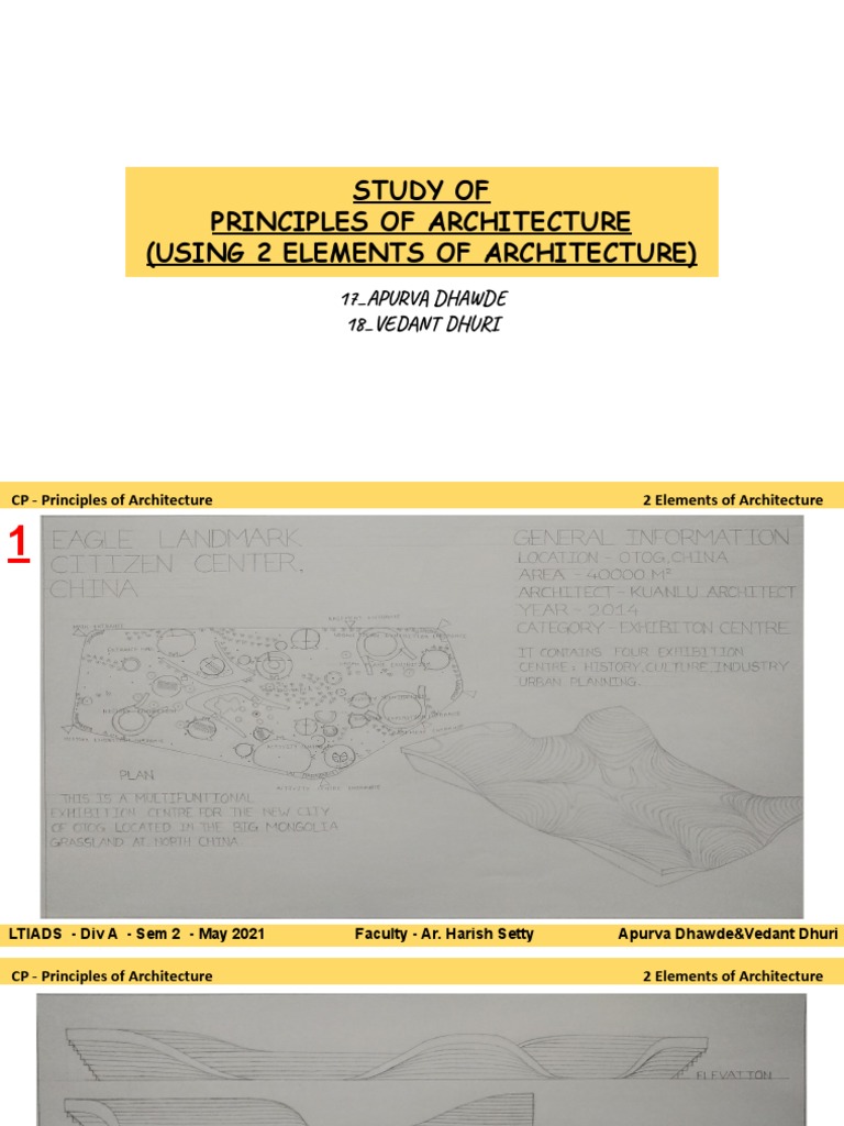 2B Principles of Architecture | PDF | Oslo | Design