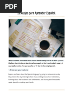 Ultimate Spanish Study Guide for Beginners | PDF | Learning | Spanish ...