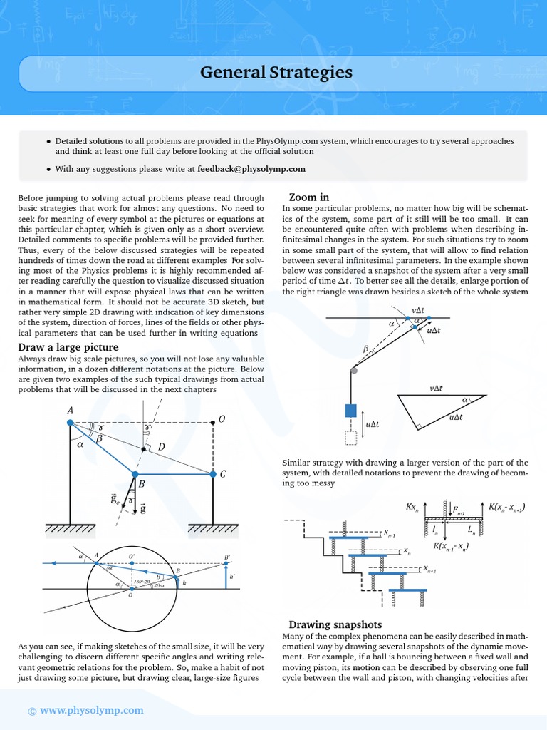 Step by step strategies to win Physics Olympiad gold | PDF | Euclidean Vector | Magnetic Field
