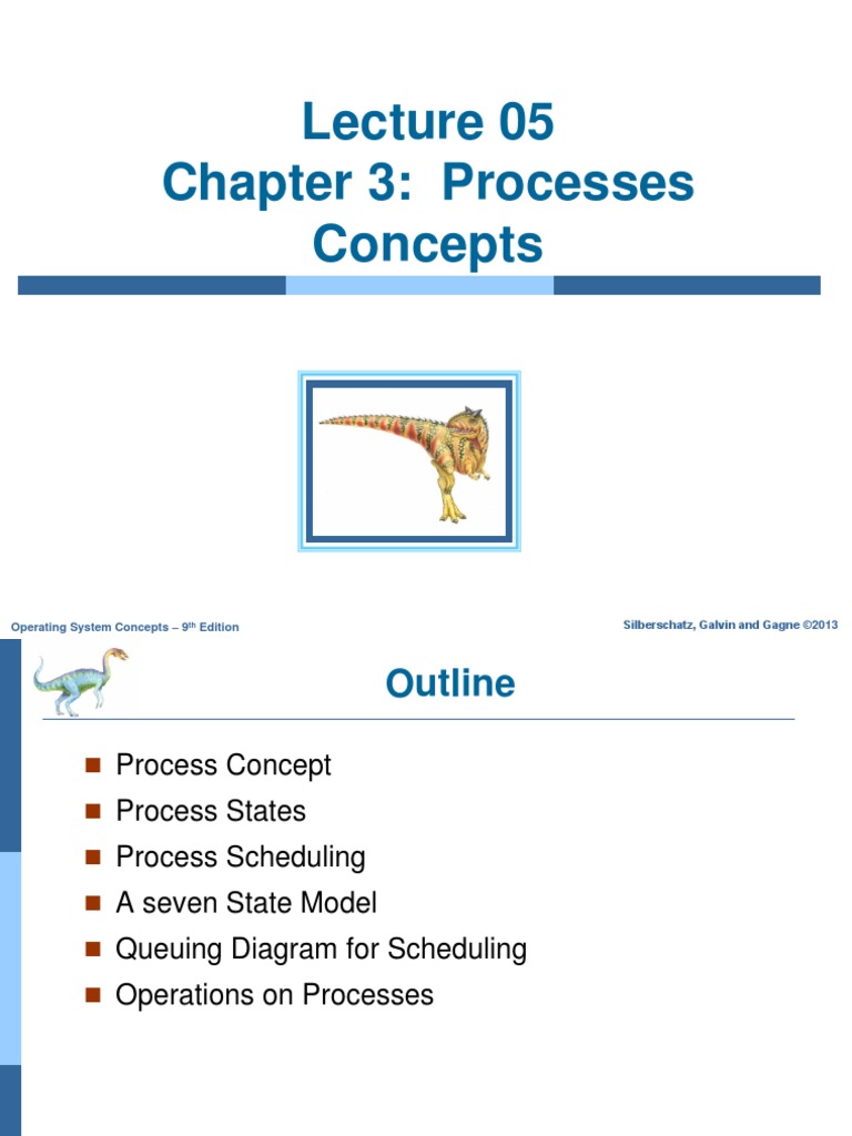 Chapter 3: Processes Concepts: Silberschatz, Galvin and Gagne ©2013 Operating System Concepts ...