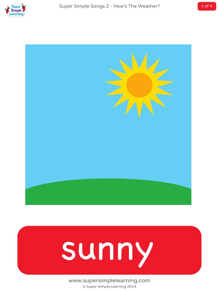 Hows The Weather Flashcards | PDF