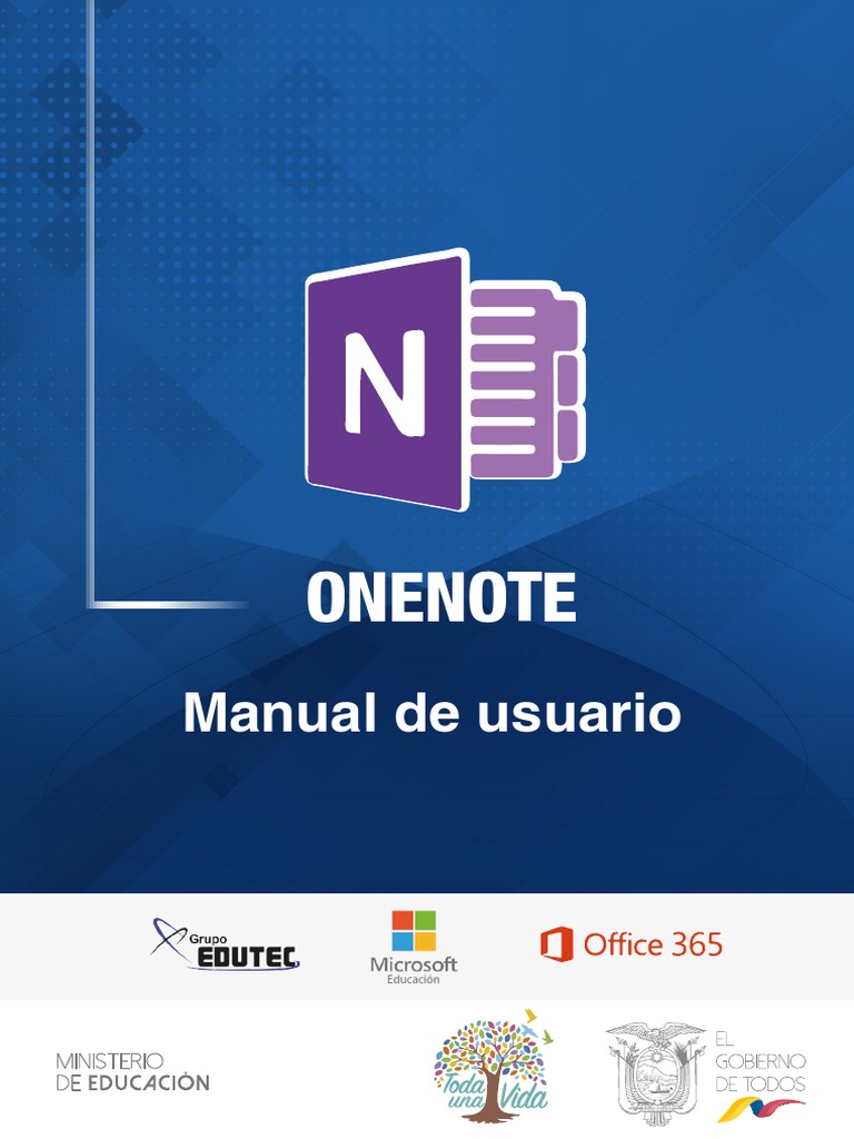 Manual de Usuario OneNote | PDF | Software | Informática