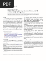 Astm E739 | PDF | Confidence Interval | Fatigue (Material)