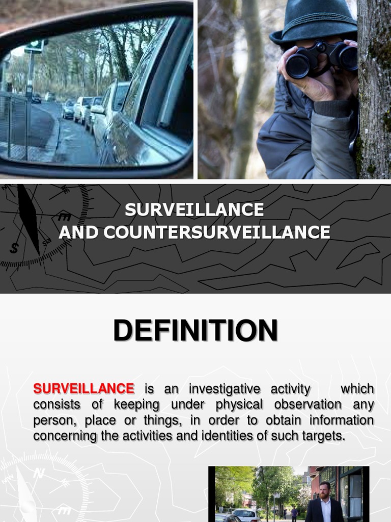 Surveillance and Counter Surveillance Techniques | PDF | Surveillance ...