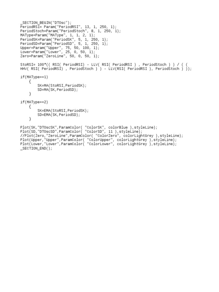 DTOsc Indicator Configuration Guide | PDF | Computers