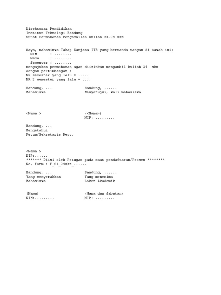 ITB - 23-24 Sks | PDF