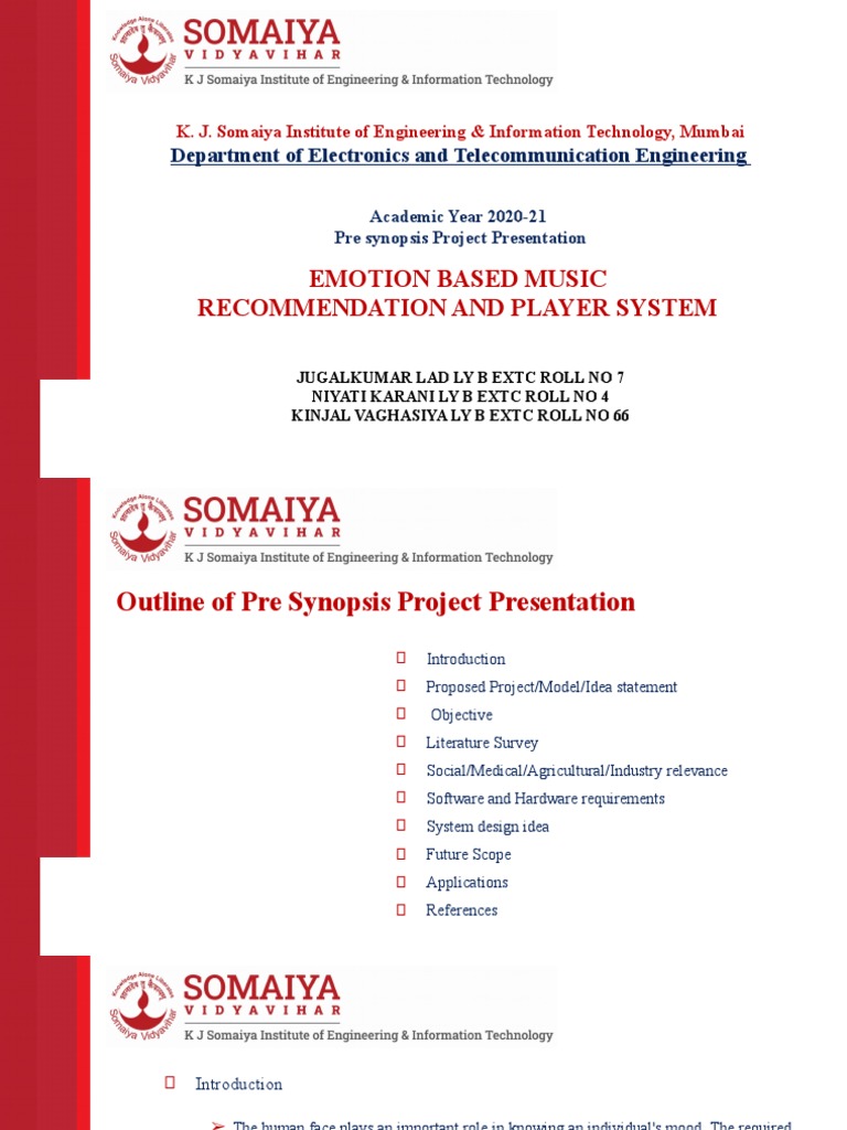 Emotion-Based Music Recommendation System | PDF | Machine Learning ...