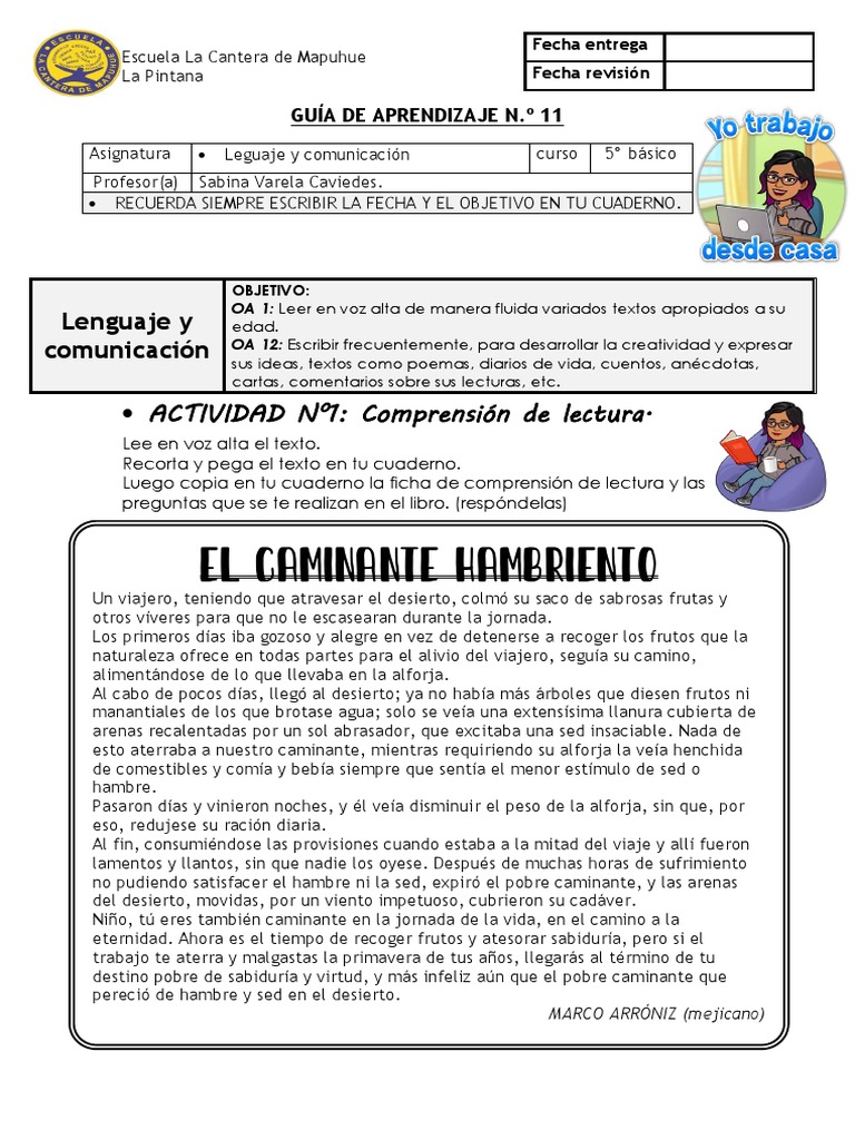 5to Guía n11 | PDF