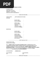 Swift Message Mt760 To Be Sent by Issuing Bank: Remittance Information ...