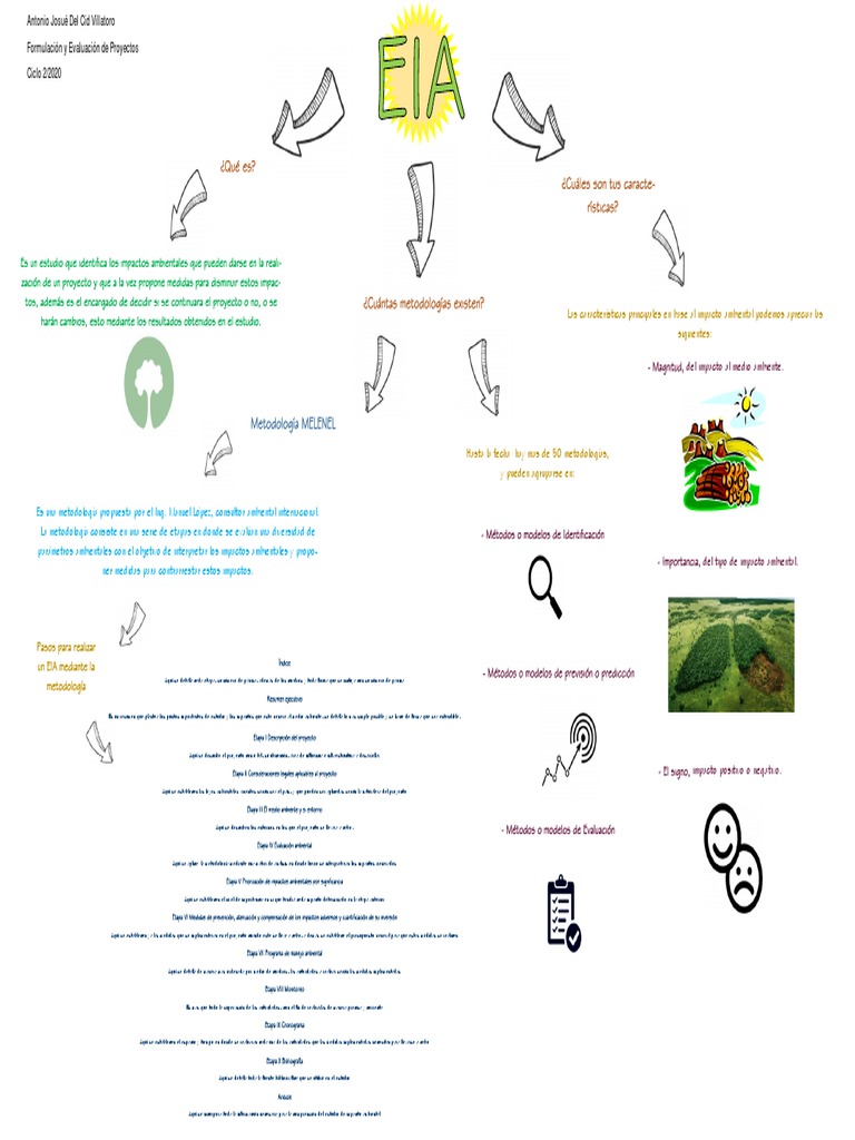Mapa Mental EIA | Descargar gratis PDF | Evaluación de impacto ...