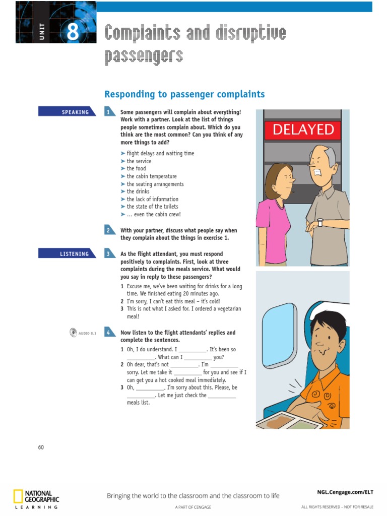 Complaints and Disruptive Passengers: Delayed | PDF | Aviation | Transport