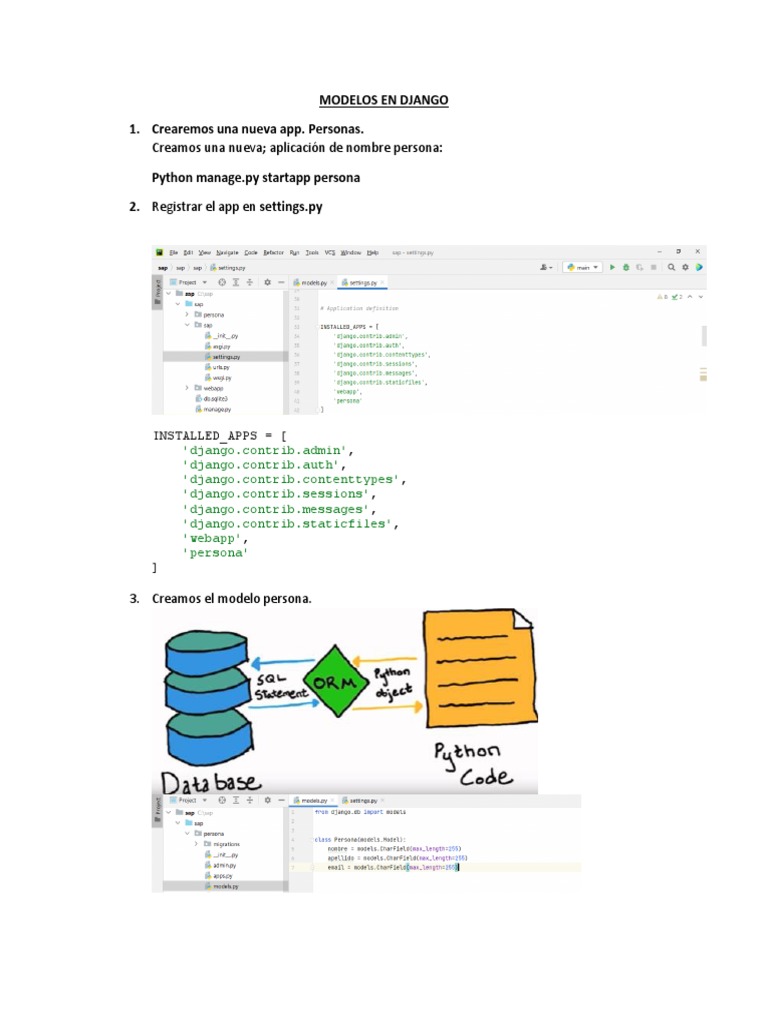 6 - Modelos en Django | PDF