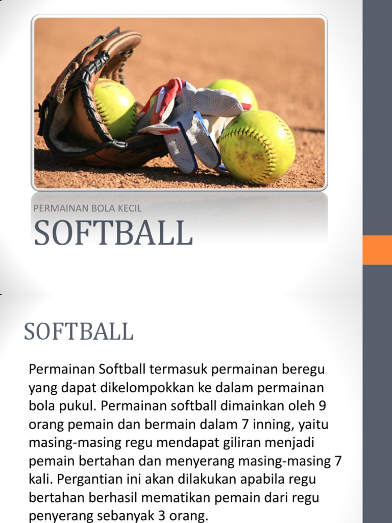 Permainan Softball | PDF