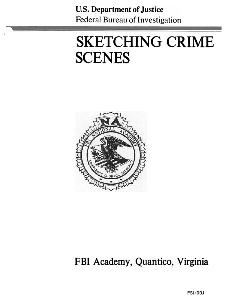 FBI Sketching Crime Scenes (Diagramming) | PDF | Drawing | Witness
