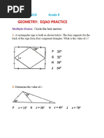 EQAO Grade 6 Math Released Questions | PDF | Rectangle | Educational ...