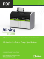 Product Specification Alinity Ci | PDF | Science | Science And Technology