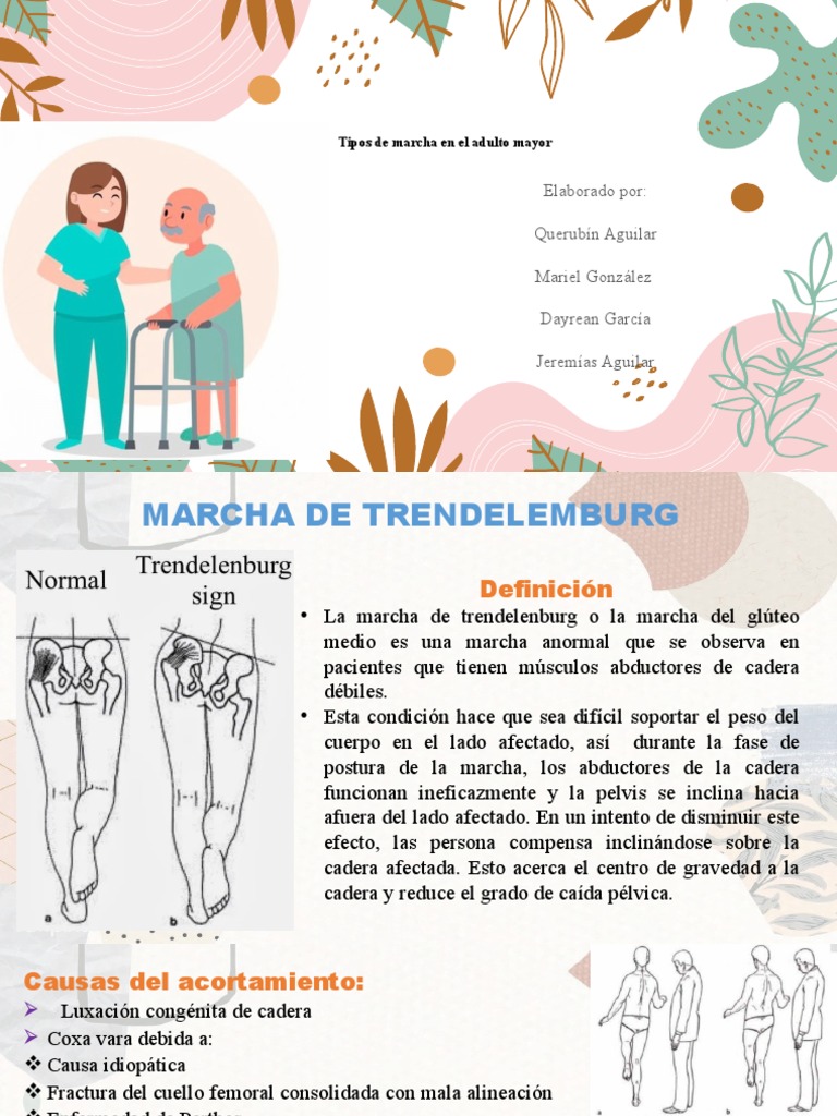 Tipos de Marcha en El Adulto Mayor | PDF | Enfermedad de Parkinson ...