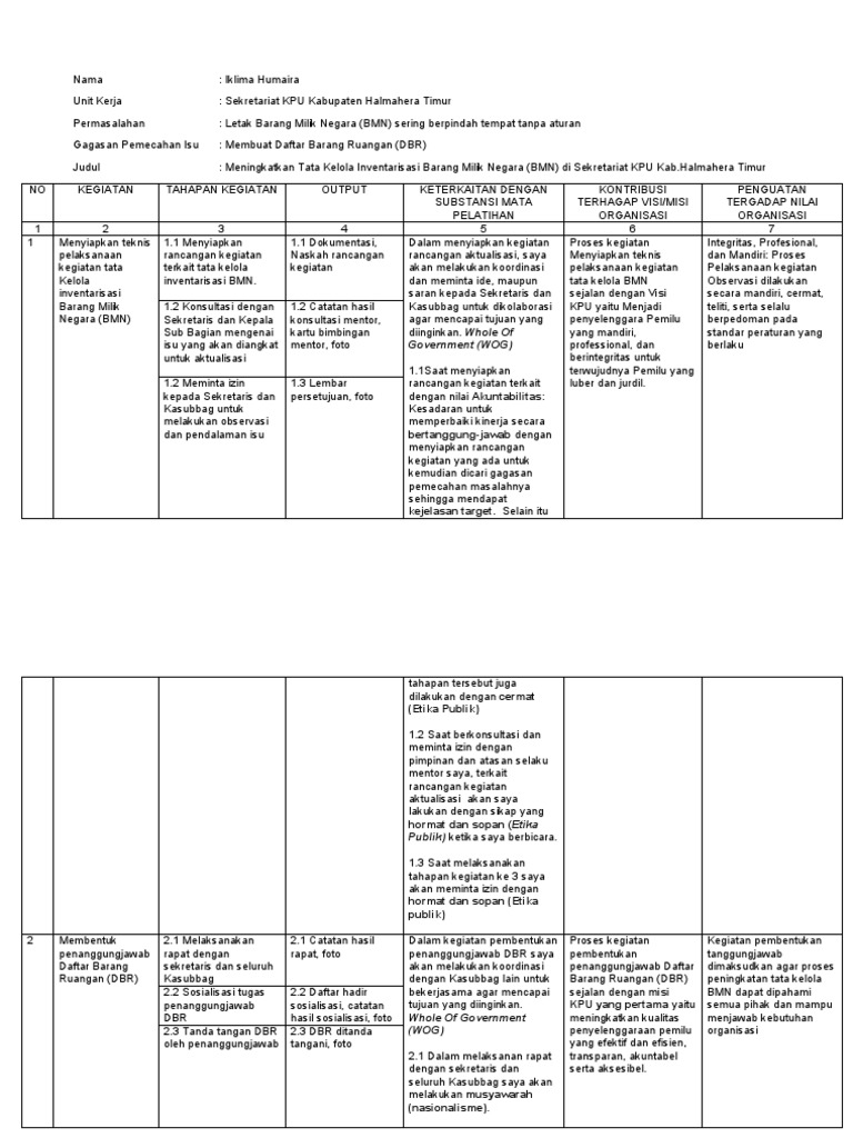 Matriks 7 Kolom New | PDF