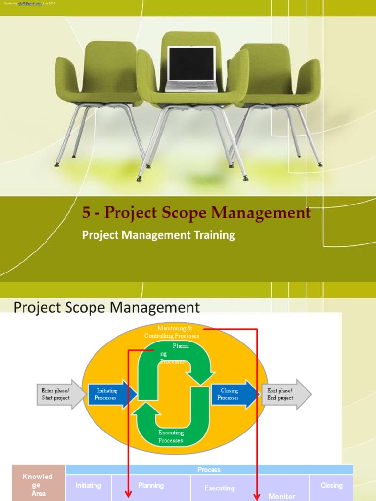 5.project Scope Management | Download Free PDF | Project Management | Systems Engineering