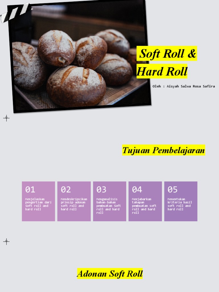Perbandingan Soft Roll dan Hard Roll | PDF