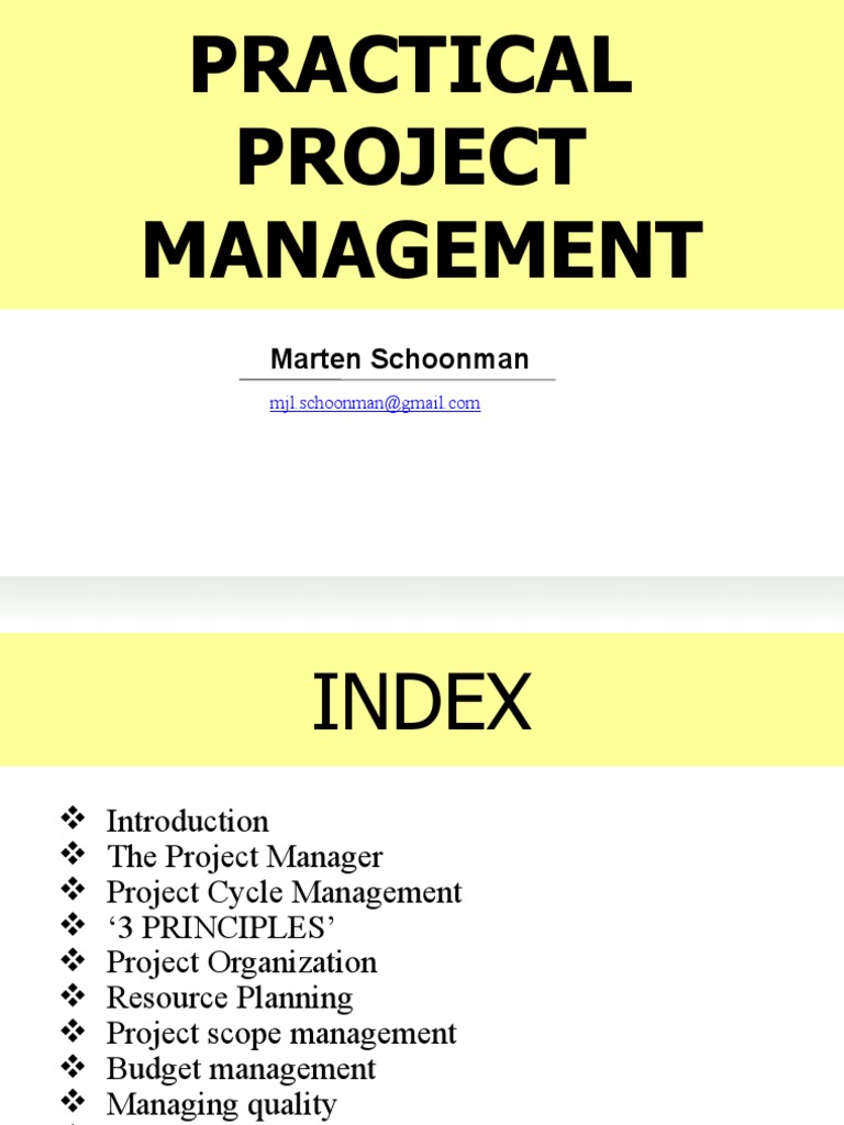 Practical Project Management | PDF | Project Management | Business