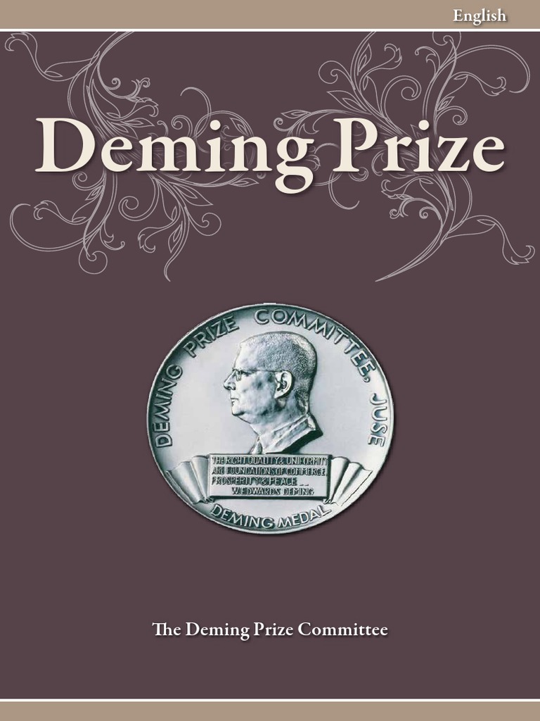 DP Introduction of The Deming Prize v202007 | PDF | Quality (Business ...