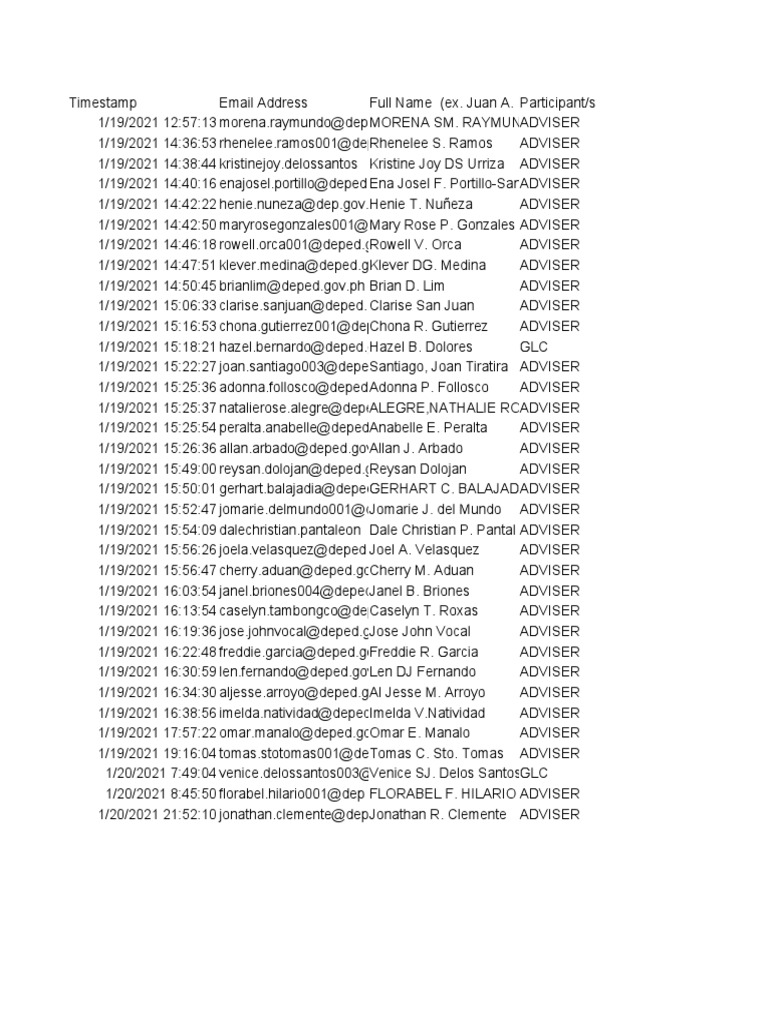 QUATAME Deped Forms Responses | PDF | Information Science | Metaphysics