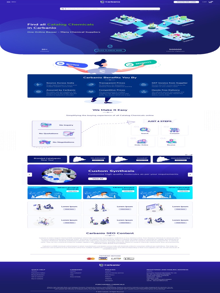 Catalog Homepage For Carbanio PDF | Download Free PDF | Online Shopping ...