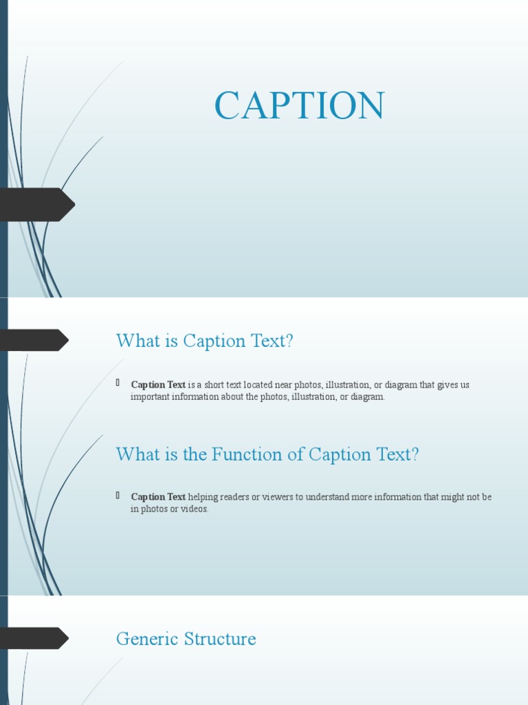 Materi Caption Kelas XII | PDF | Adjective | Phrase