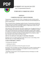 Purposive Communication Module 2 | PDF | Globalization | Communication