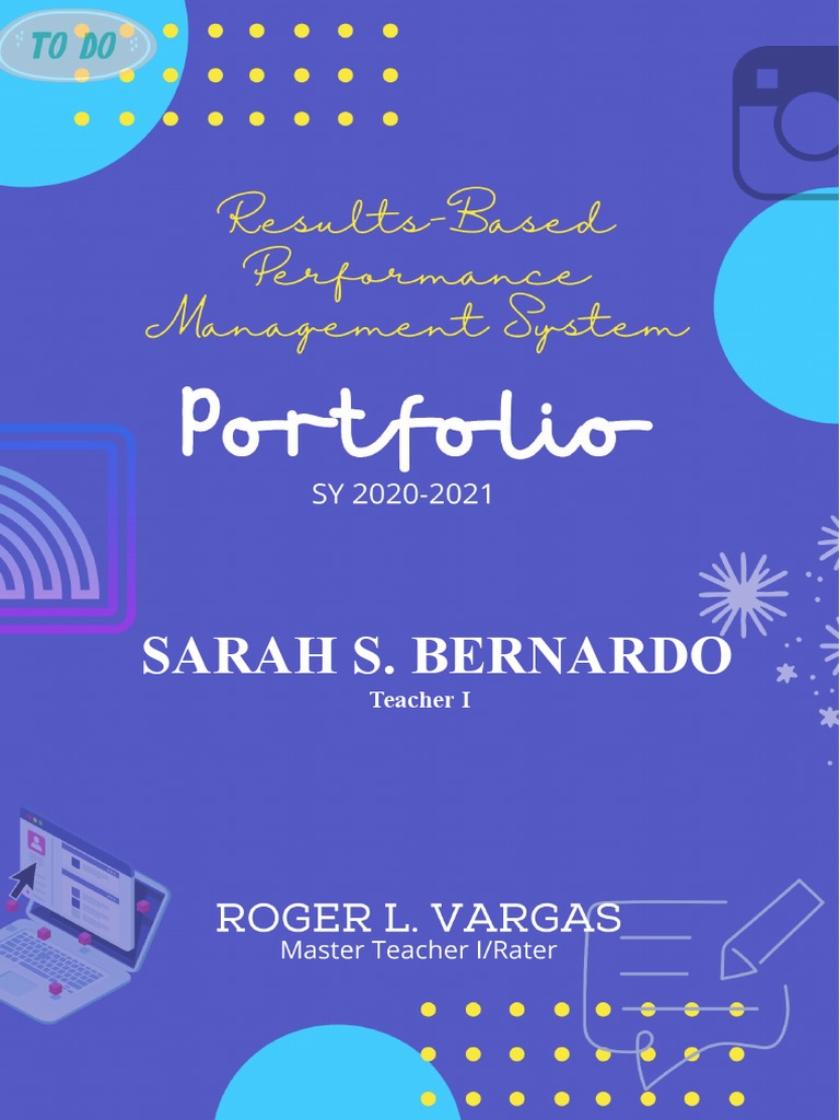 Ap Rpms Portfolio 20 21 1 Download Free Pdf Educational Technology