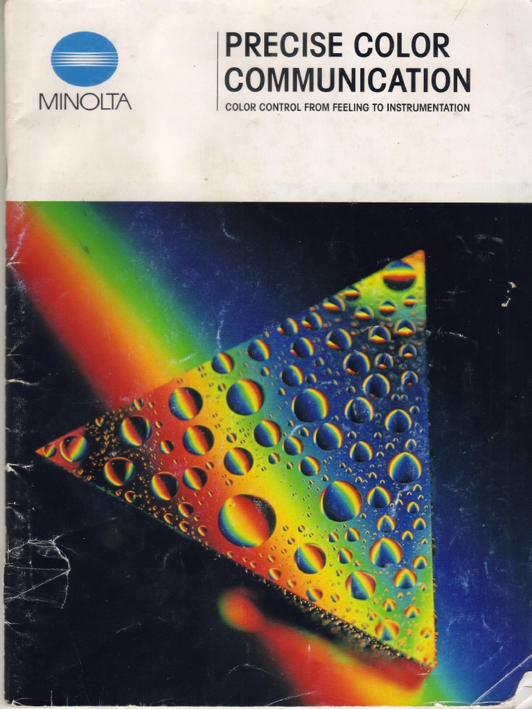 Color Communication Minolta | PDF