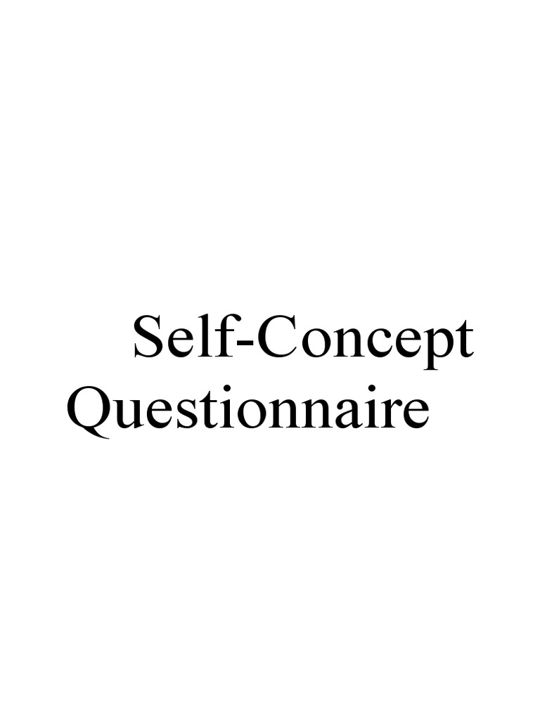 Practical (SCQ) | Download Free PDF | Self | Neuropsychology