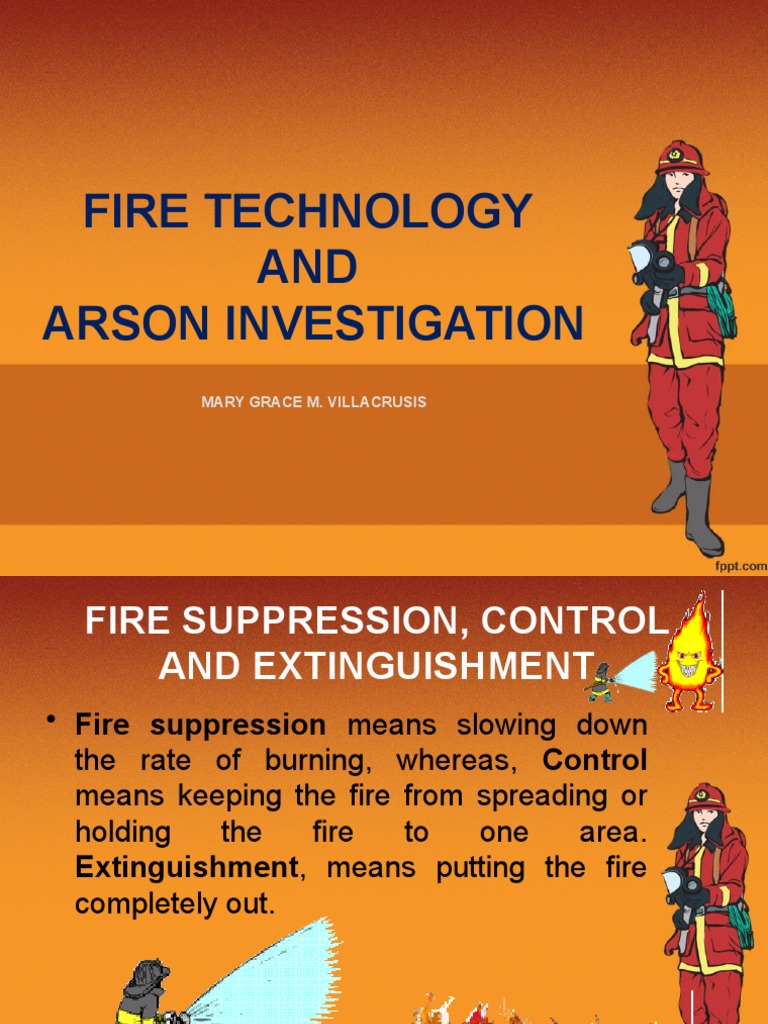 Fire Tech and Arson Inves (Gracev.) | PDF | Firefighting | Fires