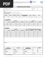 Format For Joint Measurement Record | PDF