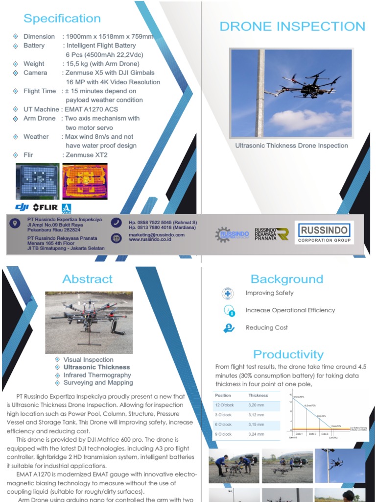 Drone Thickness Inspection | PDF | Unmanned Aerial Vehicle