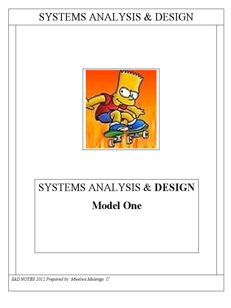 Systems Analysis SAD NOTES | Download Free PDF | Systems Analysis ...