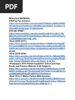 ECAT Test Sample Test Papers - New | PDF | Oscillation | Macromolecules