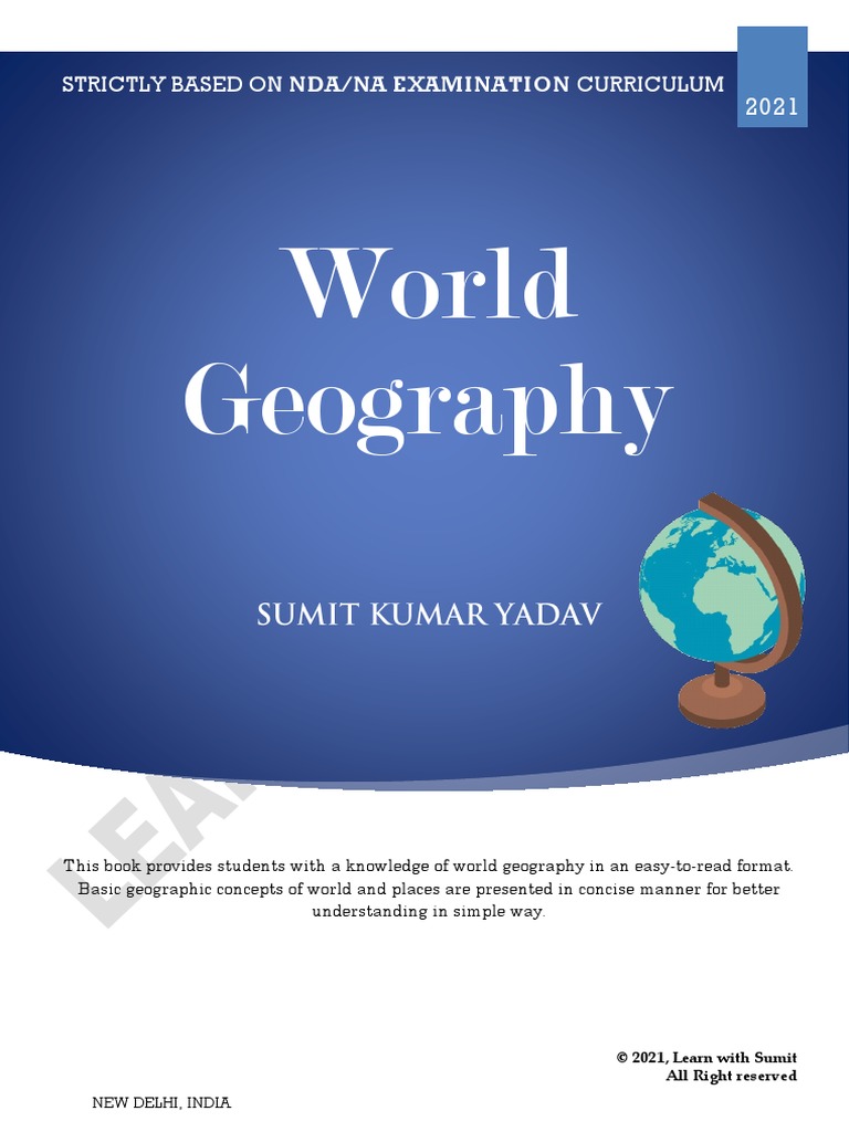 NDA Complete World Geography English (New) | PDF | Rock (Geology ...