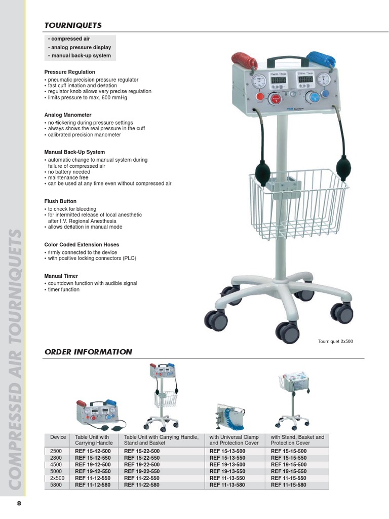 Tourniquet Catalogue-VBM | PDF | Manufactured Goods