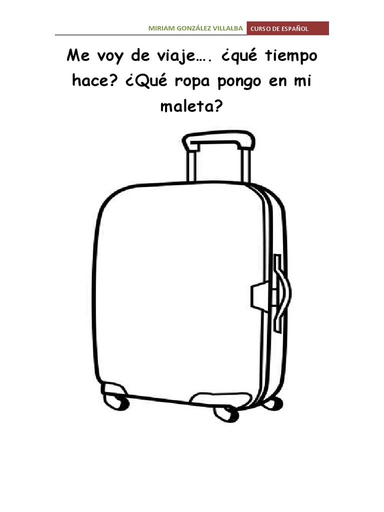 Actividad de Maleta - Alumno III | PDF