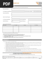 SSM D Form | PDF