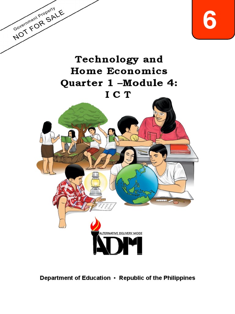 Technology and Home Economics Quarter 1 - Module 4: ICT: Department of ...