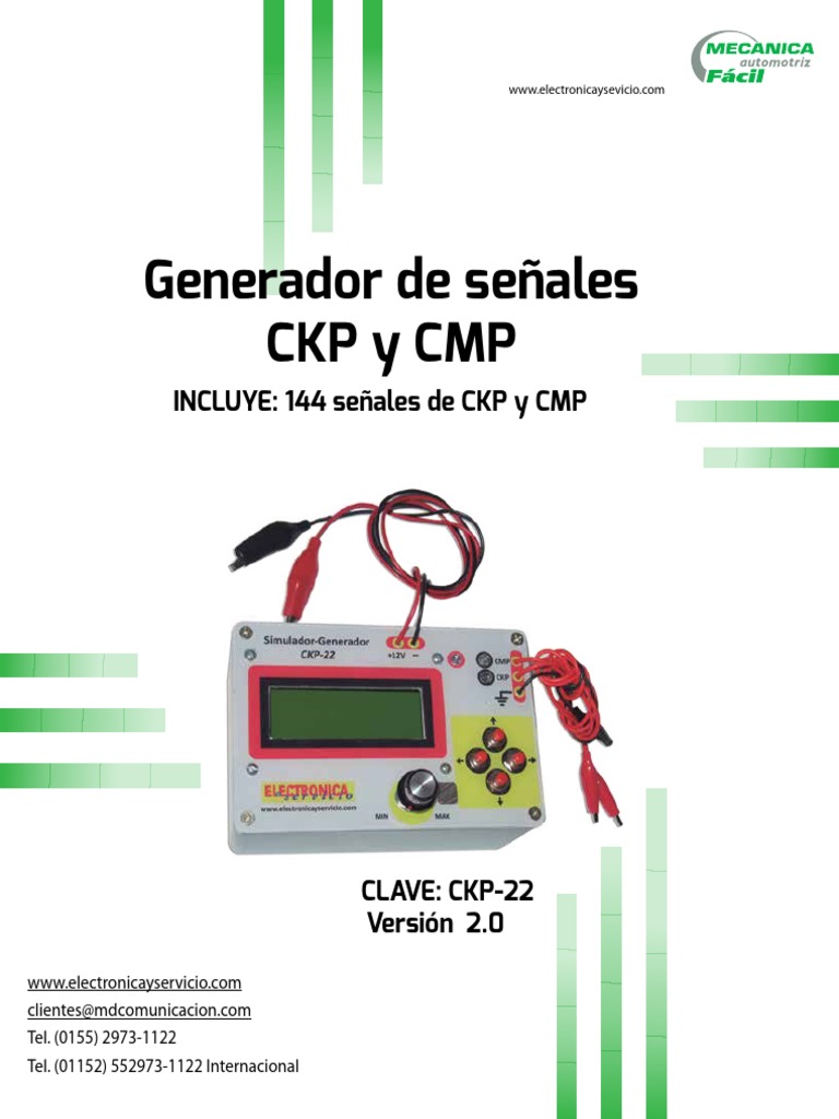 Generador de Señales CKP y CMP | PDF | Transporte | Tecnología de vehículos