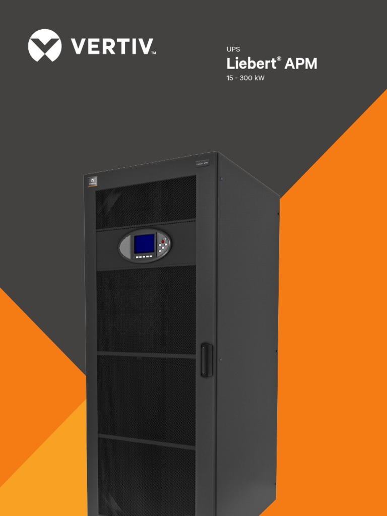 Liebert Apm BR Es La Latam SL 25600 Ap | PDF | Energia electrica ...